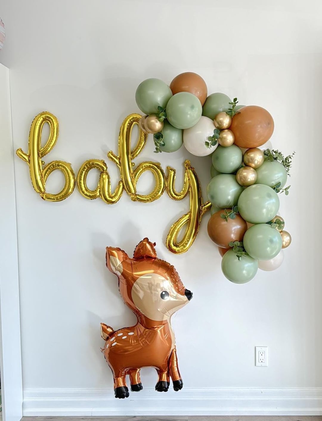 Woodland Balloon Garland Kit, Woodland Baby Shower, Eucalyptus Garland ... Woodland Balloon Garland Kit, Woodland Baby Shower, Eucalyptus Garland ...