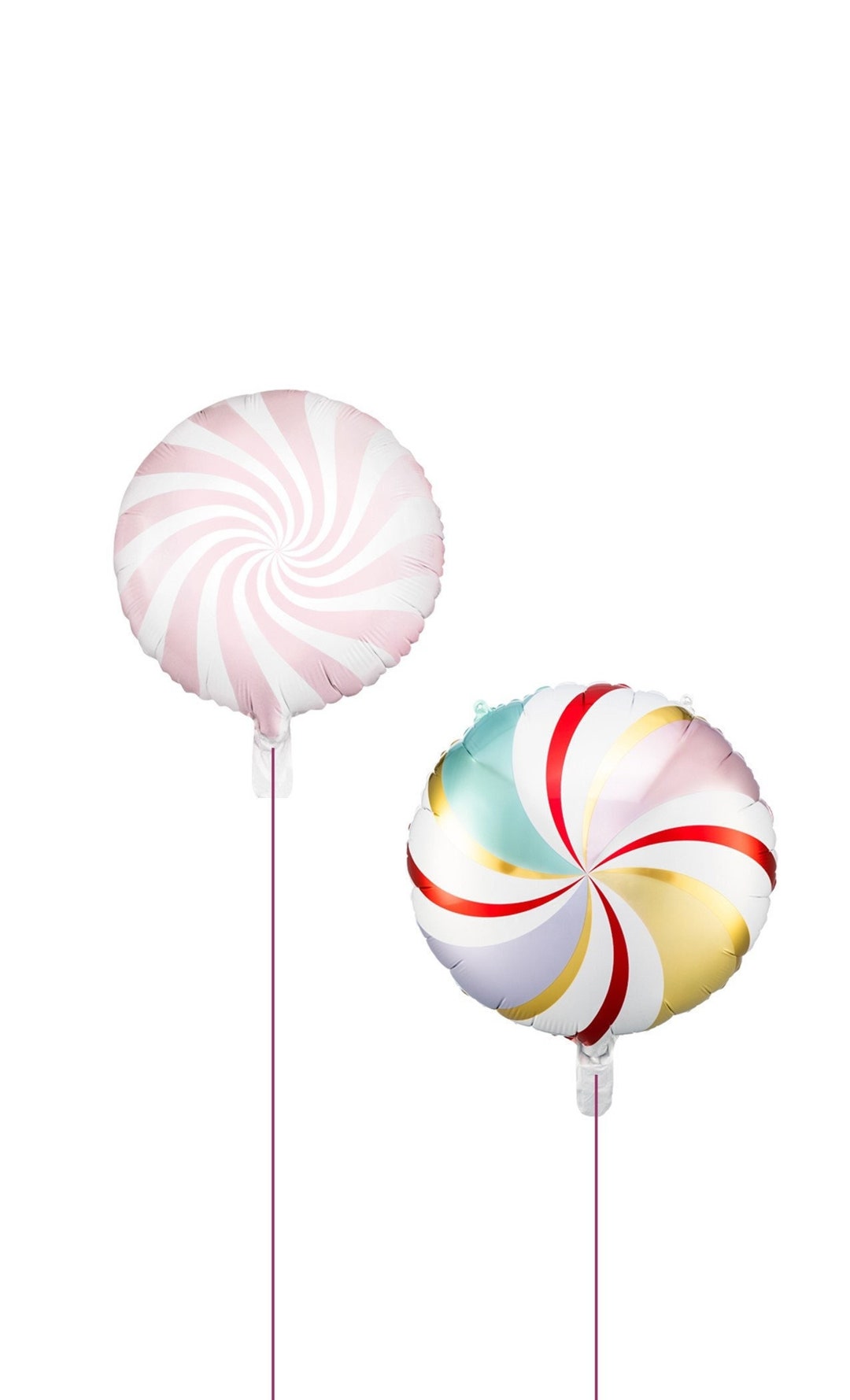 Candy Balloon | Swirl Candy Balloon | Candy Cane Balloon | Christmas ...