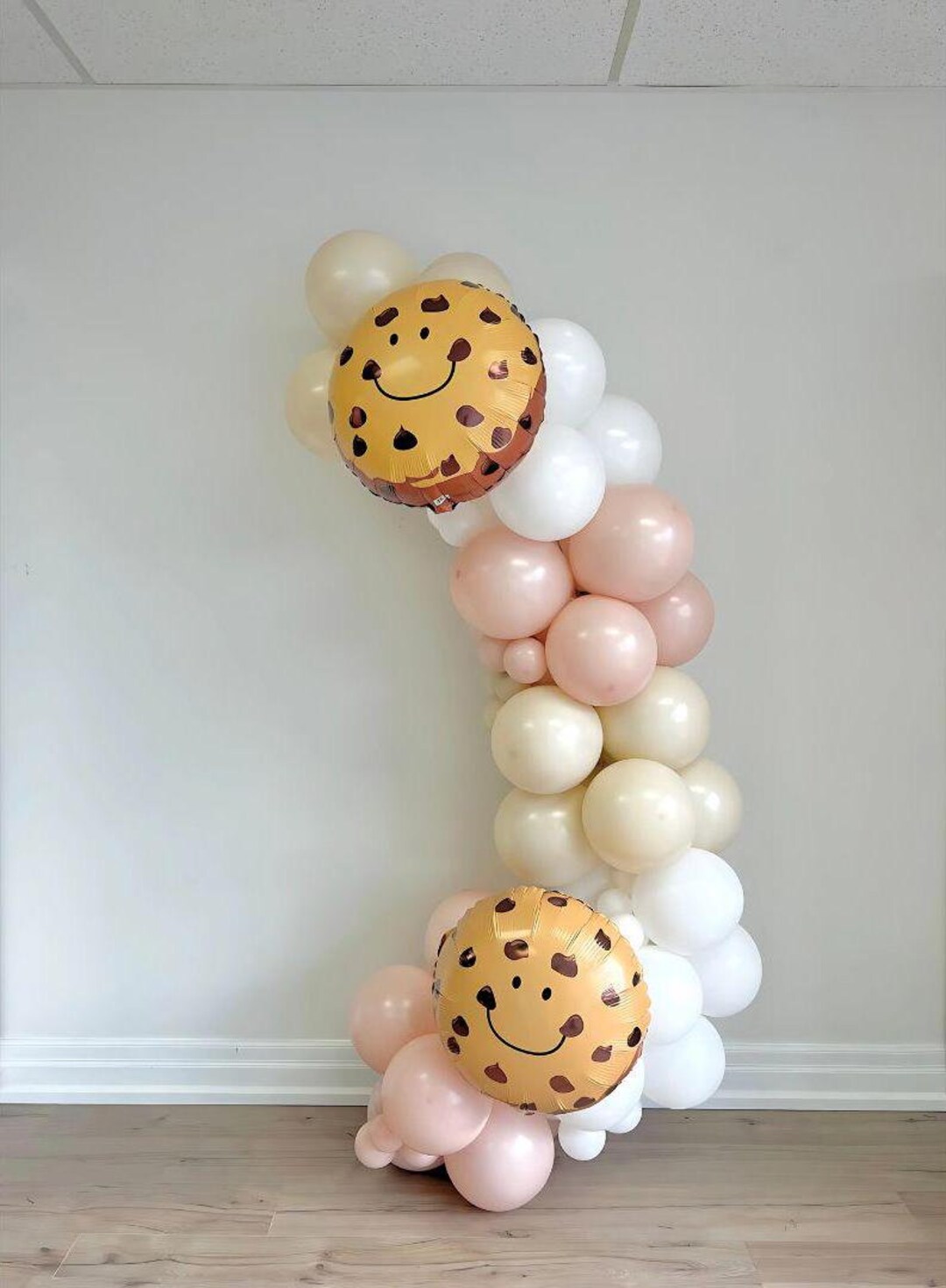 Cookie First Birthday Balloon Arch Cookie Monster One Tough Cookie ...