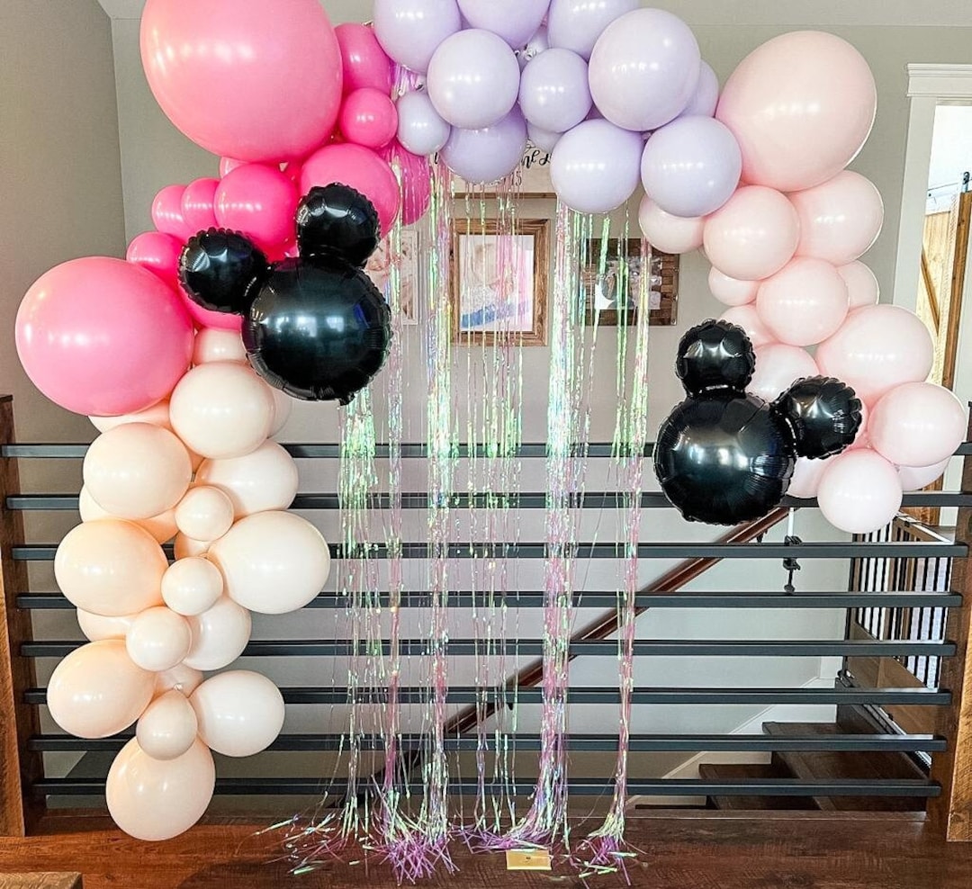 Mickey Mouse Balloon Garland Kit | 1st Birthday Balloon Arch Decor ...