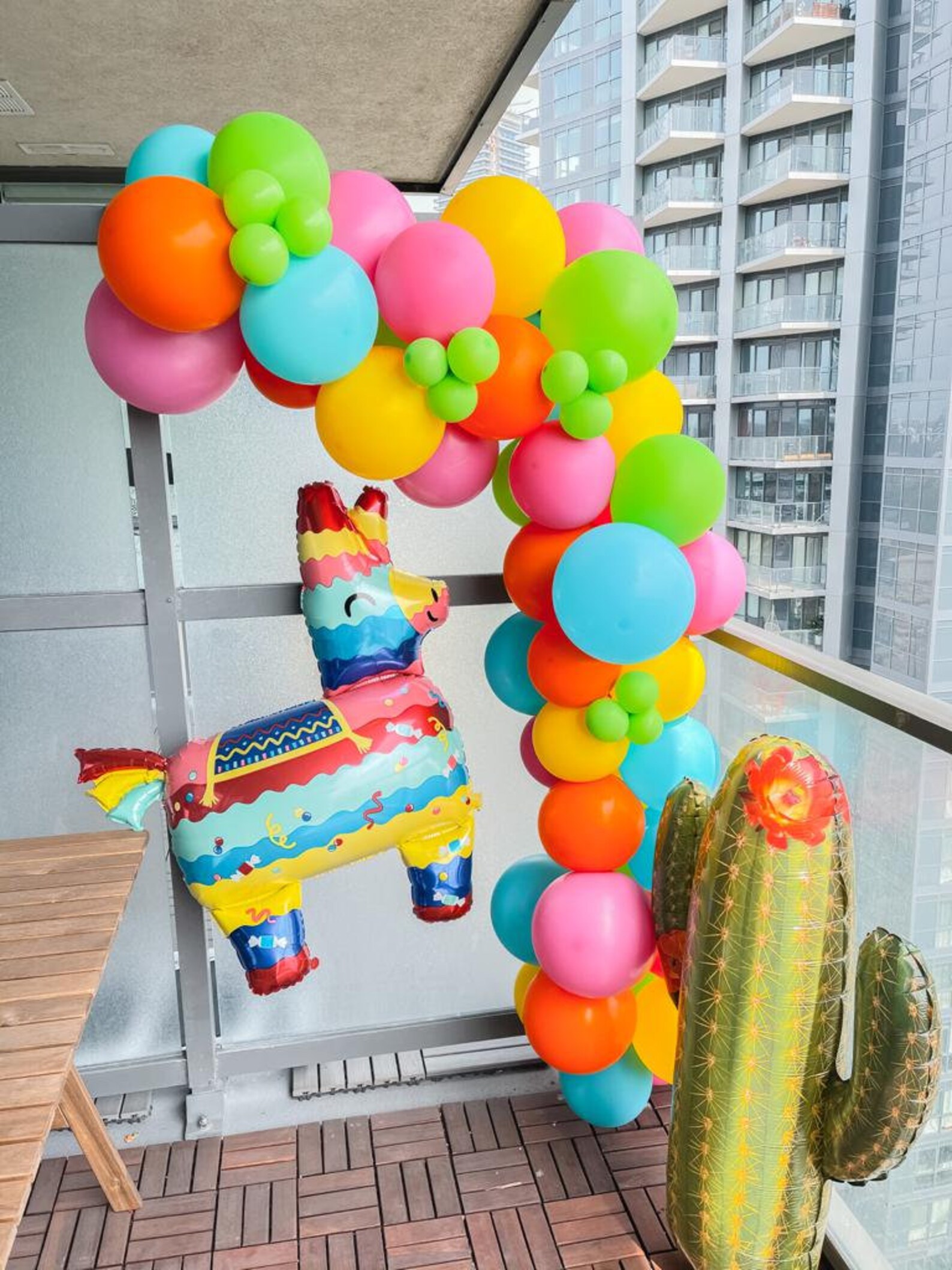 Fiesta Taco 'bout a Party DIY Balloon Garland Kit Taco - Etsy
