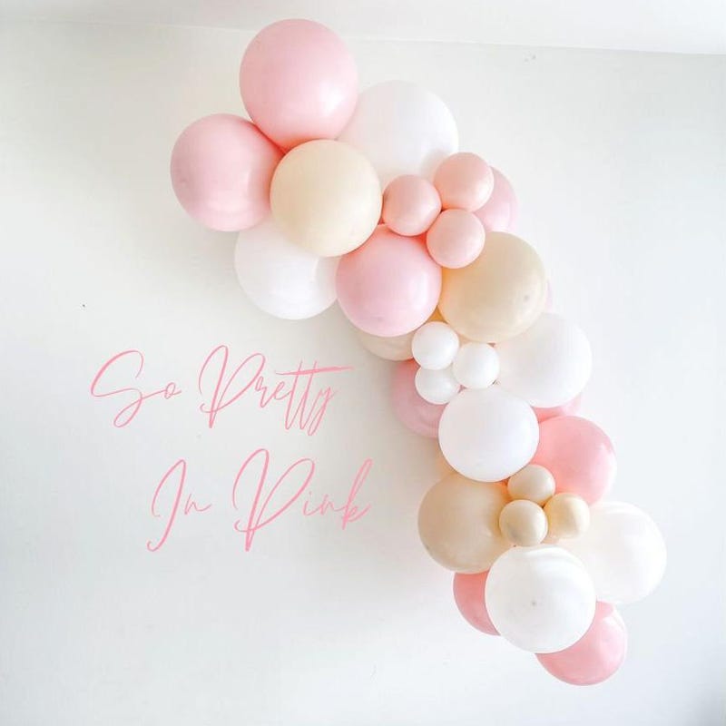 Pink Balloon Garland Kit - Etsy