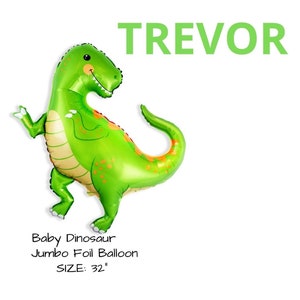 Giant T Rex Balloon | Dinosaur Balloons | Three Rex Balloons | Dinosaur ...