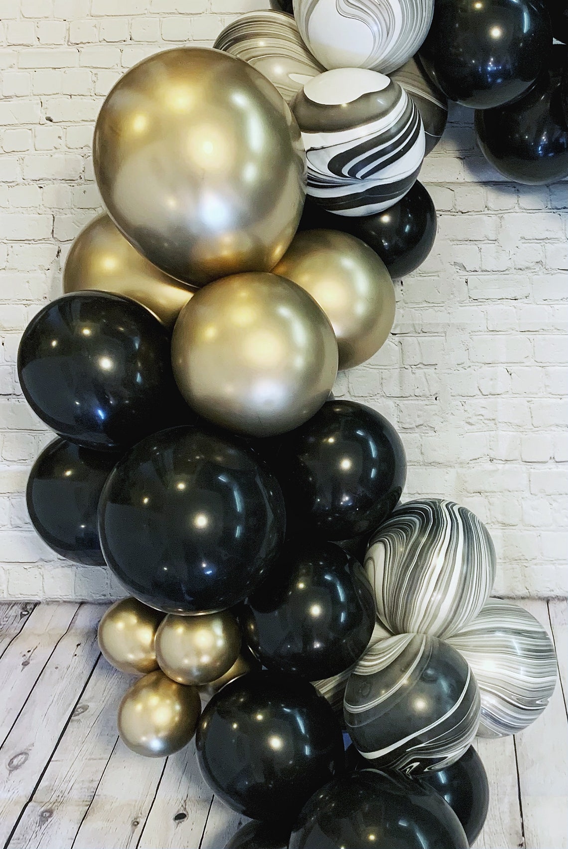 The Big One Balloon Garland New Years Balloons Gatsby - Etsy