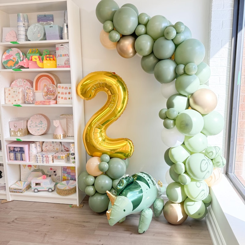 Dinosaur Balloon for Birthday - Etsy