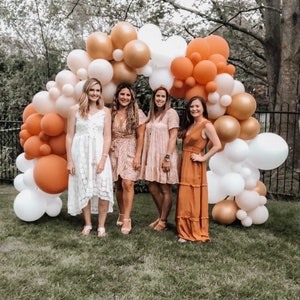 Rustic Boho DIY Balloon Garland Kit Terracotta Burnt Orange - Etsy Canada