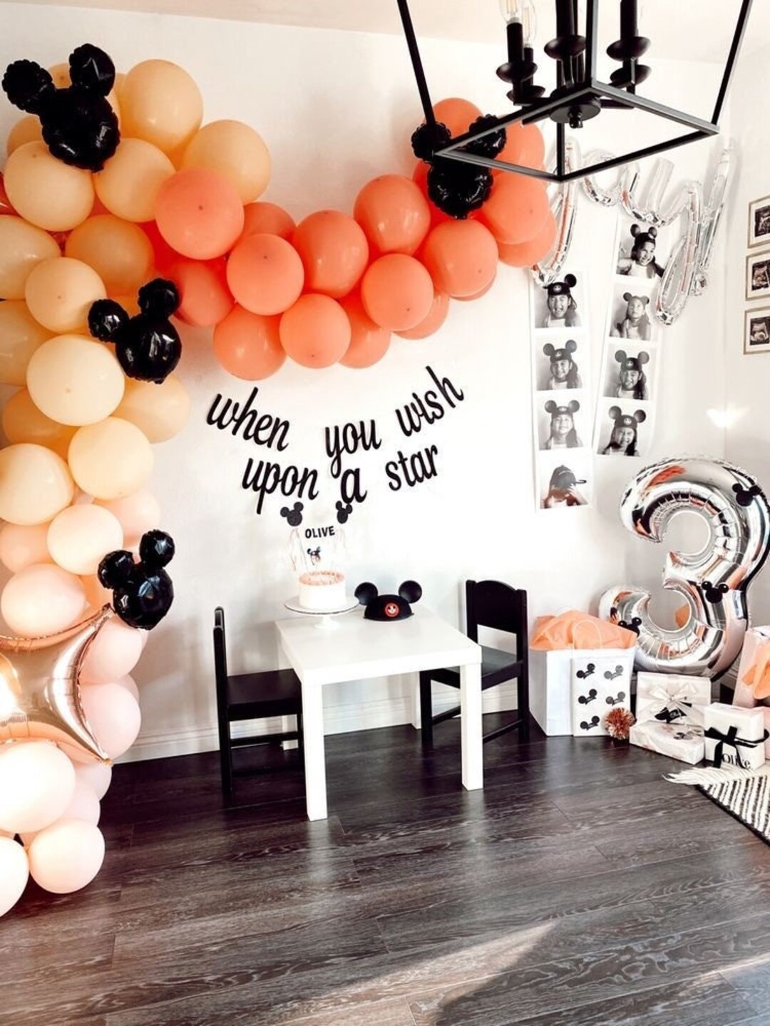 Mickey Mouse Balloon Garland Kit | 1st Birthday Balloon Arch Decor ...