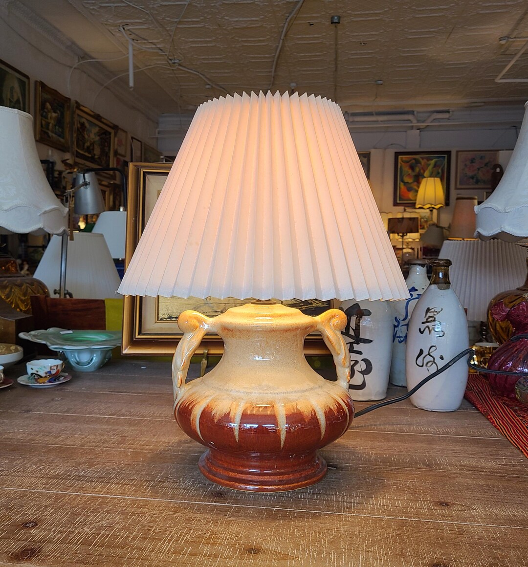 Vintage MEDALTA Potteries Ceramic Lamp Base | Early Mid Century (1916 ...