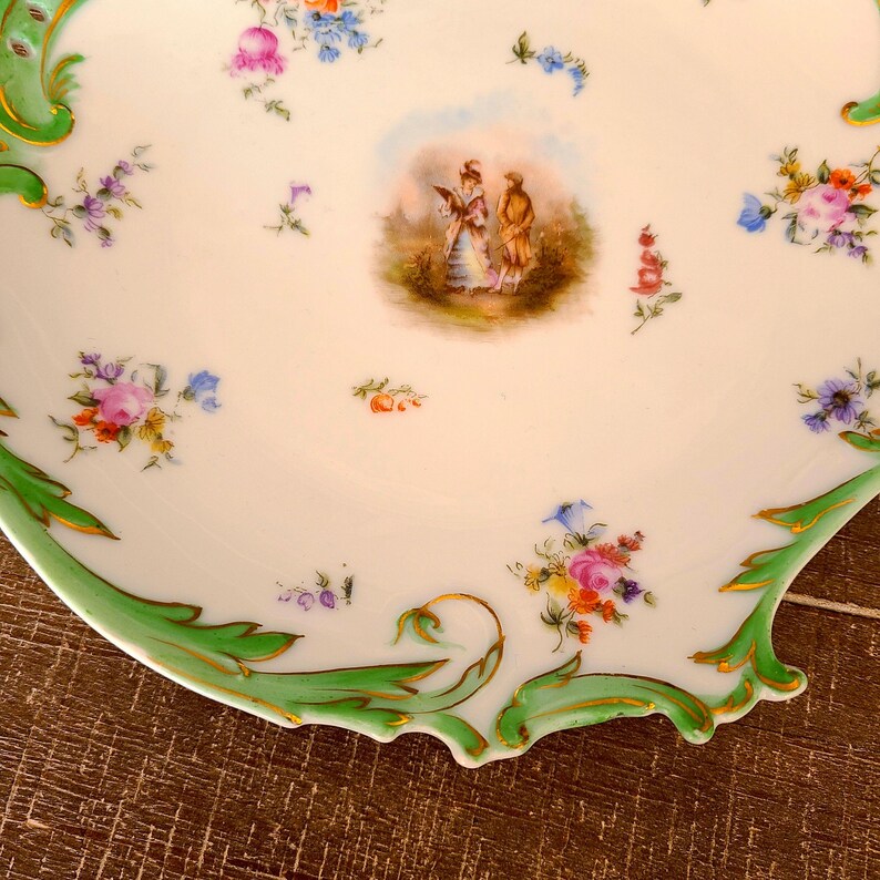 Antique Rosenthal RC Savoy Porcelain Plate | Germany | Hand Crafted ...