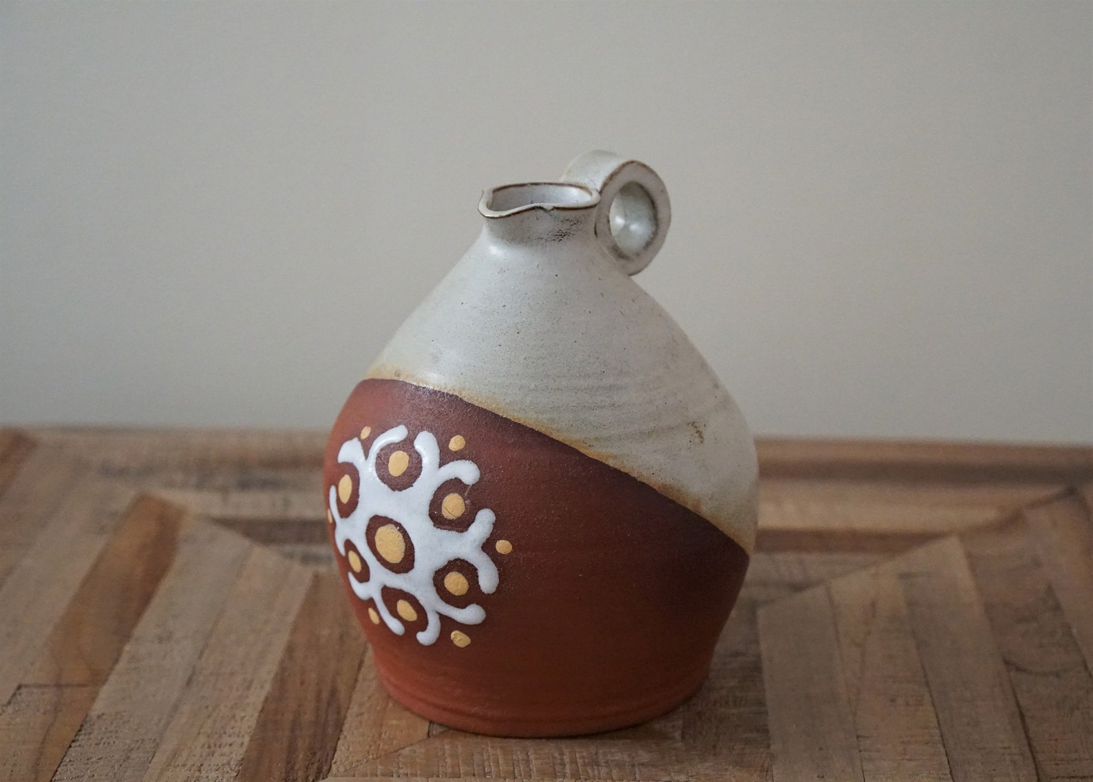 Vintage HELGA SZECSI Pottery Mini Pitcher / Signed Studio Pottery ...