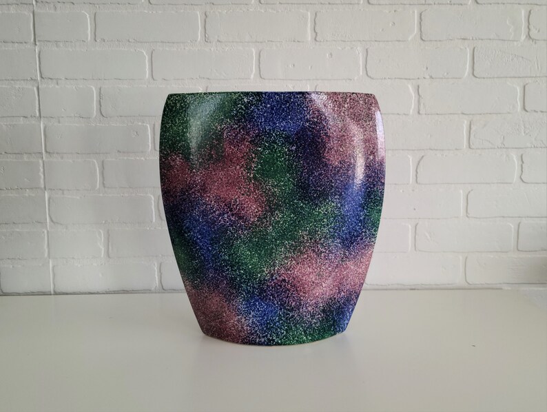 John Bergen Studio Pottery Vase Vintage Signed Ceramic Vase - Etsy