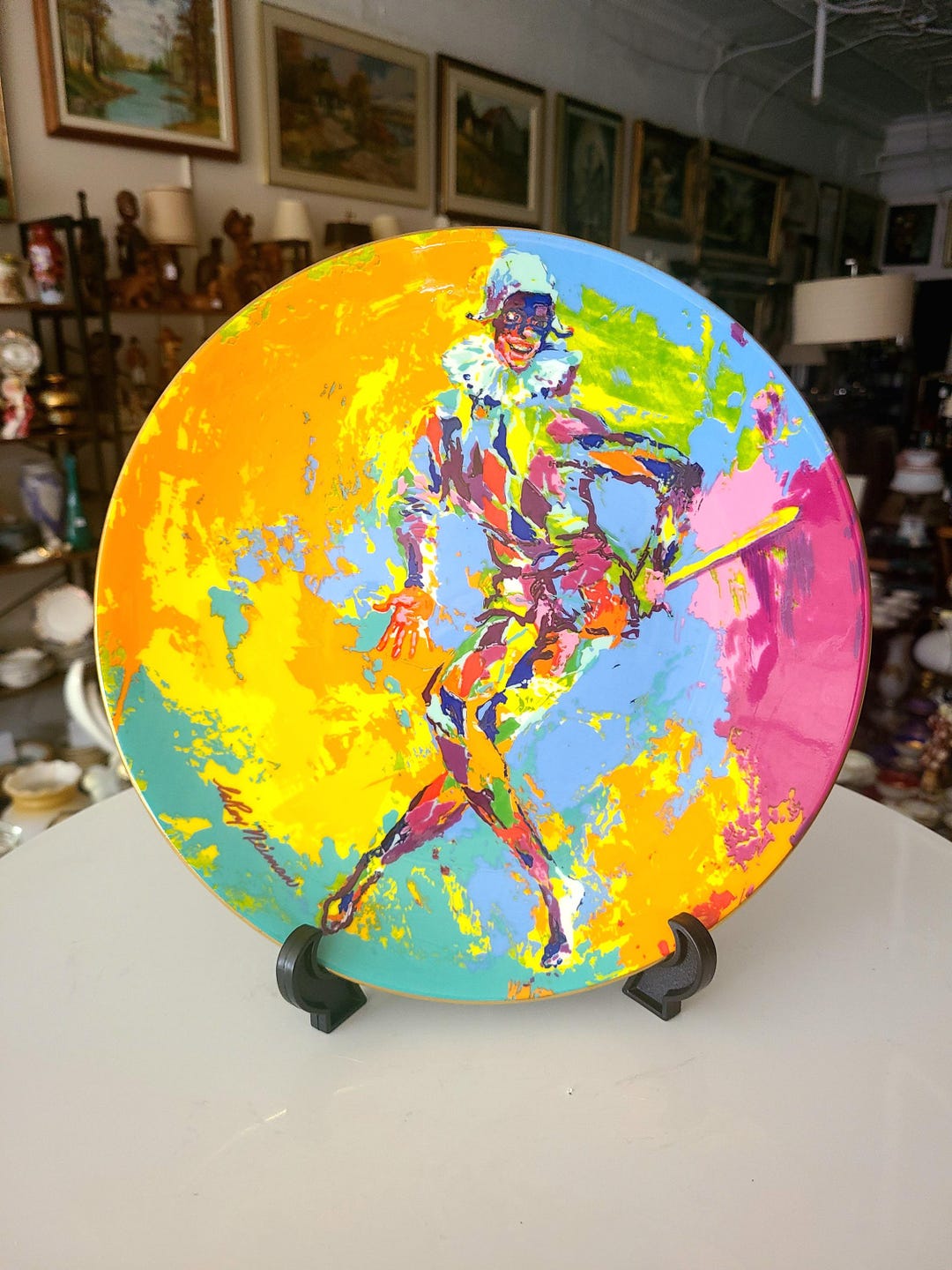 Vintage HARLEQUIN Plate | Royal Doulton | Leroy Neiman Collections ...