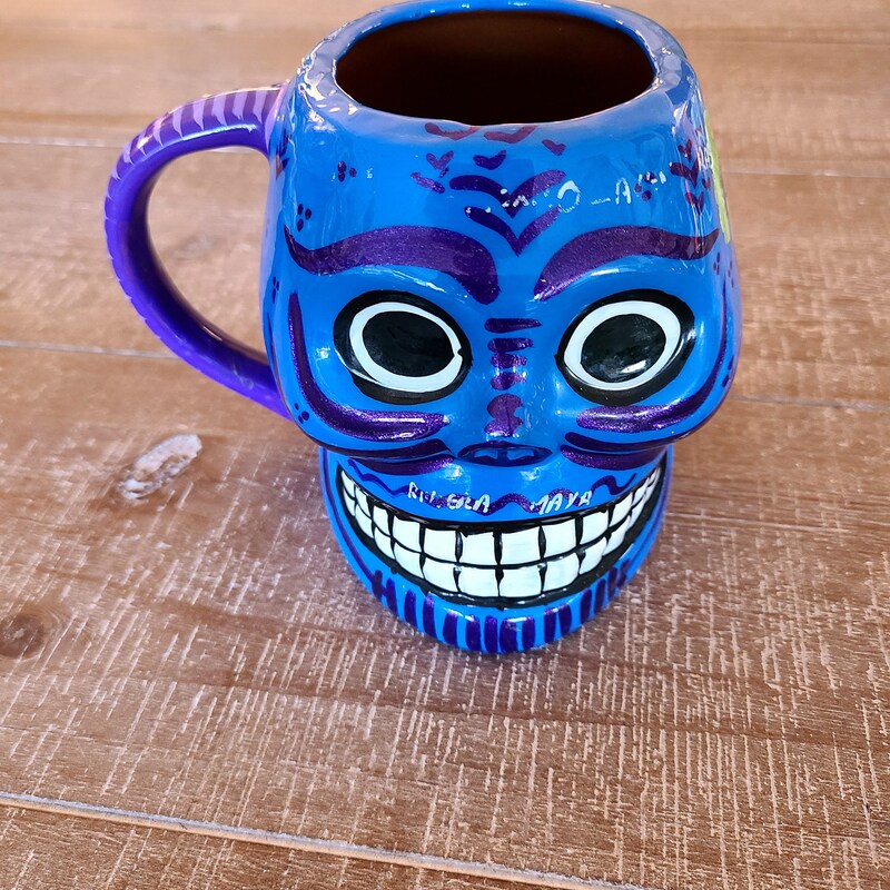 Day of the Dead Mug - Etsy