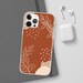 Minimalist Boho Spots and Leafs Earth Tones Phone Case Design - Etsy