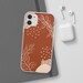 Minimalist Boho Spots and Leafs Earth Tones Phone Case Design - Etsy