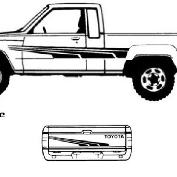 Truck Graphics Decal - Etsy