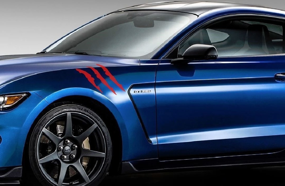 Monster Claw Marks Fits: Any Ford Mustang Camaro Stickers Decals ...