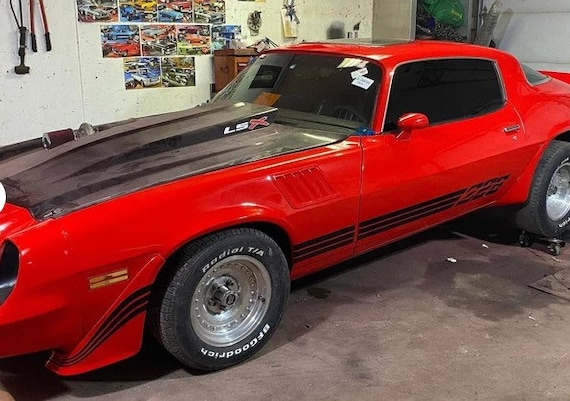1980 Camaro Z28 Red