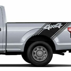 Truck Bed 4x4 Fade 3M Vinyl Sticker Graphic Decals Stripe Ford GMC ...