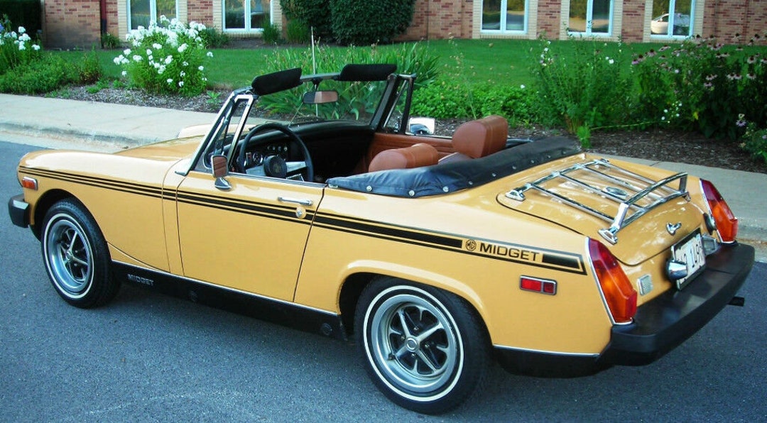 Dual Side Stripe Fits: 1962-1974 MG MGB OEM Upper Body Kit Roadster New ...