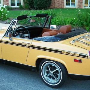 Dual Side Stripe Fits: 1962-1974 MG MGB OEM Upper Body Kit Roadster New ...