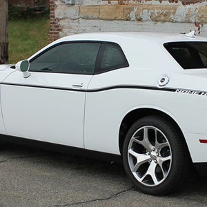 STX Stripe Fits: 2011 - 2021 Dodge Challenger Graphics Decal on 3M Film ...