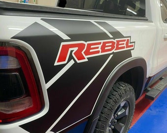 Ram Rebel 4x4 Decal - Etsy