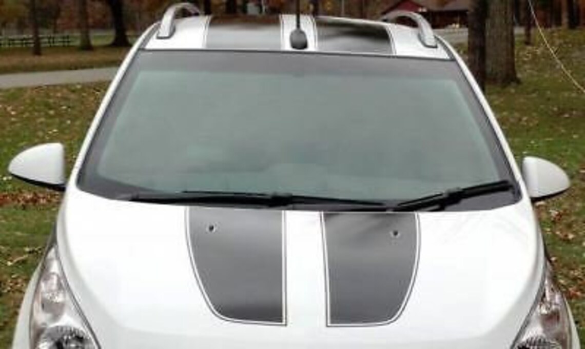 Chevy Spark 2013-2015 Rally Hood Roof Racing Stripes Pro Vinyl - Etsy