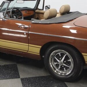 1974-1980 MG MGB Lower Rocker Side Stripe Decal Graphic Kit GT Roadster ...