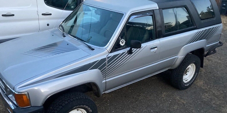 Vintage 1987 - 1988 Toyota SR5 4runner Graphics Decal Sticker 3M - Etsy
