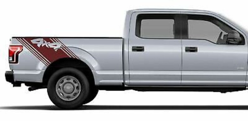 Truck Bed 4x4 Fade 3M Vinyl Sticker Graphic Decals Stripe Ford - Etsy
