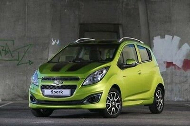 Chevy Spark 2013-2015 Rally Hood Roof Racing Stripes Pro Vinyl Graphics ...