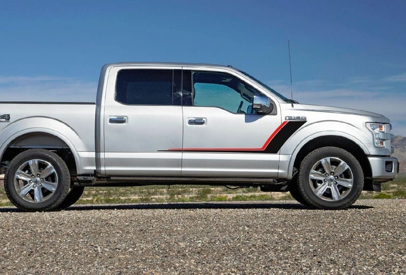Nightmare Stripe Fits Ford F-150 Xlt Graphic Decal Accessory Similar to ...