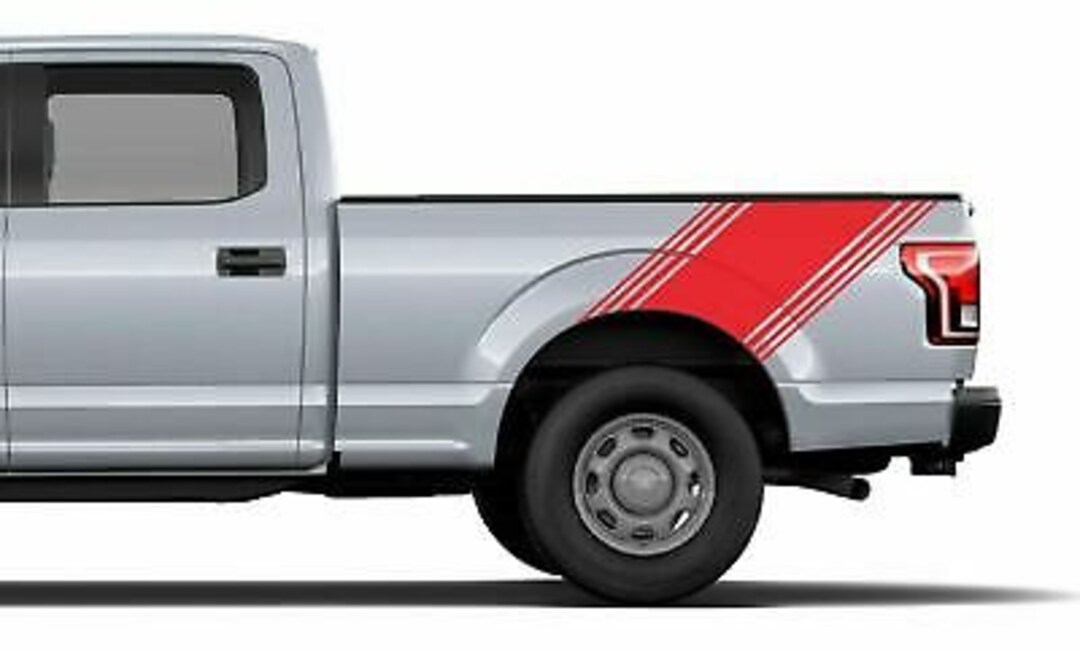 Truck Bed Fade 3M Vinyl Sticker Graphic Decal Stripe Chevy Ford Dodge ...