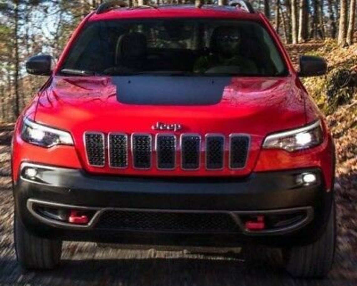Trailhawk Hood Fits: 2014-2024 Jeep Cherokee T-HAWK 3M Vinyl Graphics ...