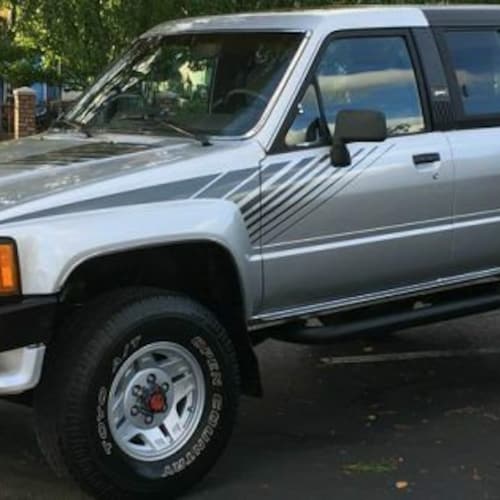 Vintage 1987 1988 Toyota SR5 4runner Graphics Decal Sticker - Etsy