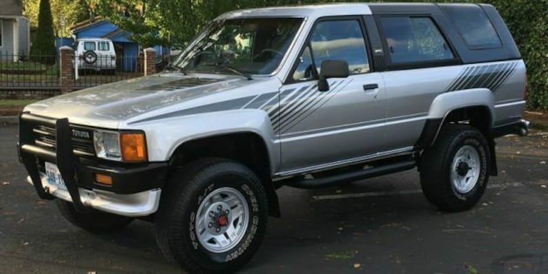 Vintage Stripe Fits: 1987 - 1988 Toyota SR5 4runner Graphics Decal ...