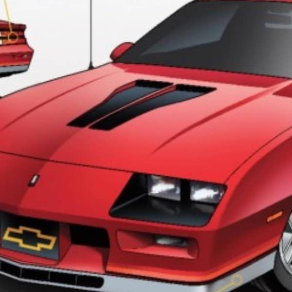 Camaro Z28 Decal - Etsy