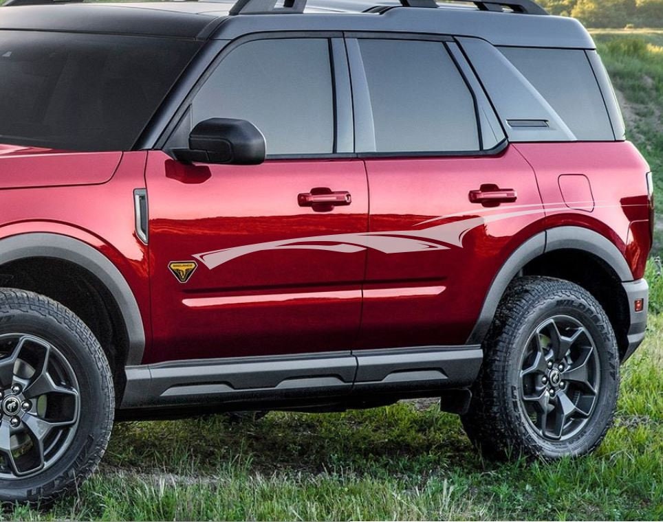 Badlands II Stripe Fits: Ford Bronco Sport Side Graphic Decal on 3M ...