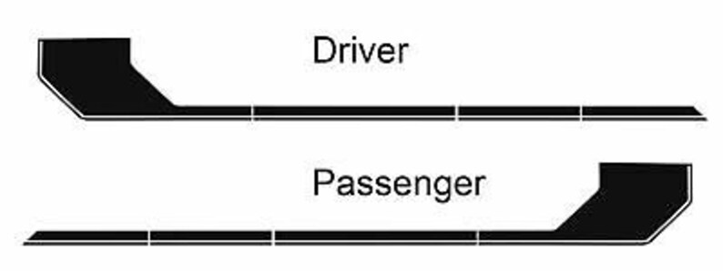 Sideline Hockey Kit 3M Vinyl Sticker Graphic Decal Stripe 15 - Etsy