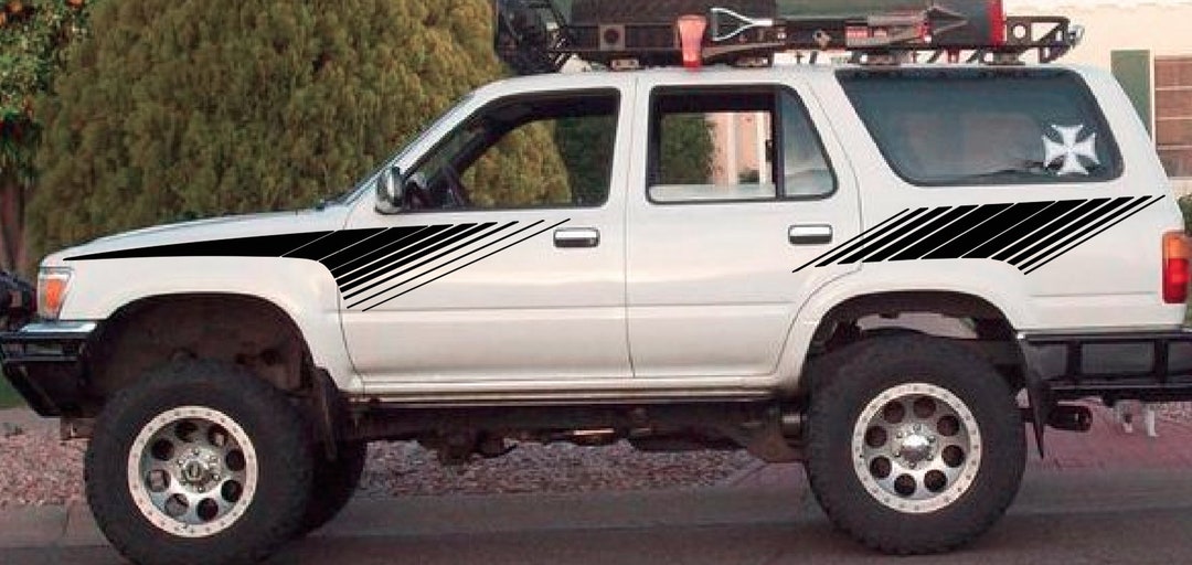 Vintage Style Fits: 1990 - 1995 2nd Gen Toyota Sr5 4runner Graphics ...