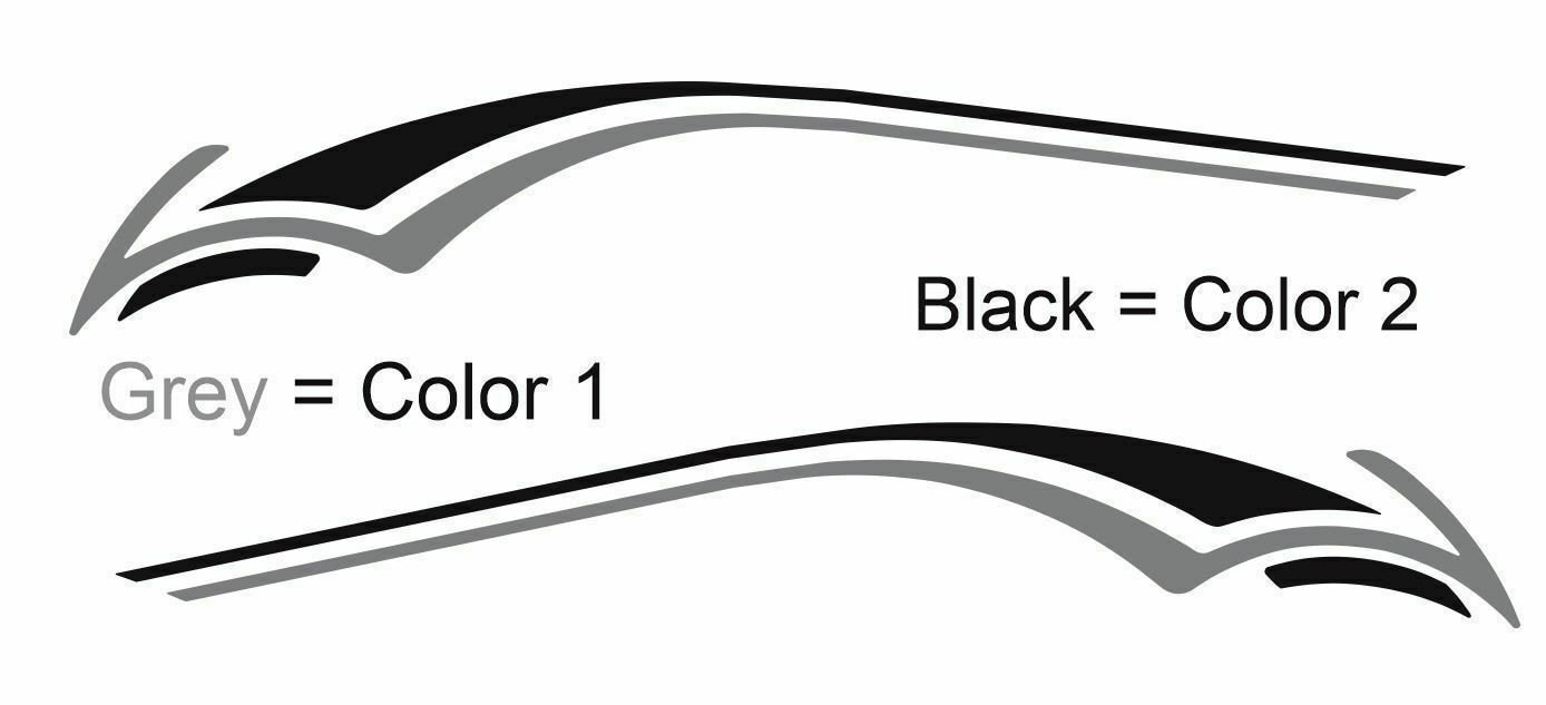 Swoop 2 Color Golf Cart Decal 3M Graphic Sticker EZ Go Club - Etsy ...