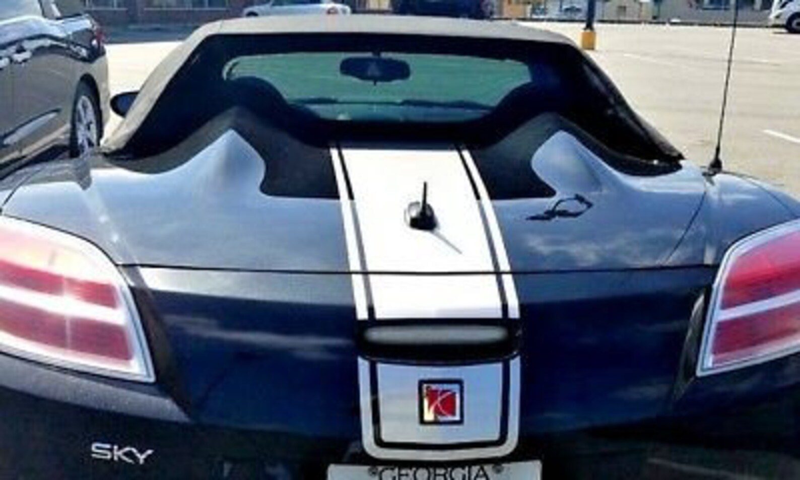 Center Stripes Fits: 2007-2009 Saturn Sky Racing Decals Graphics ...