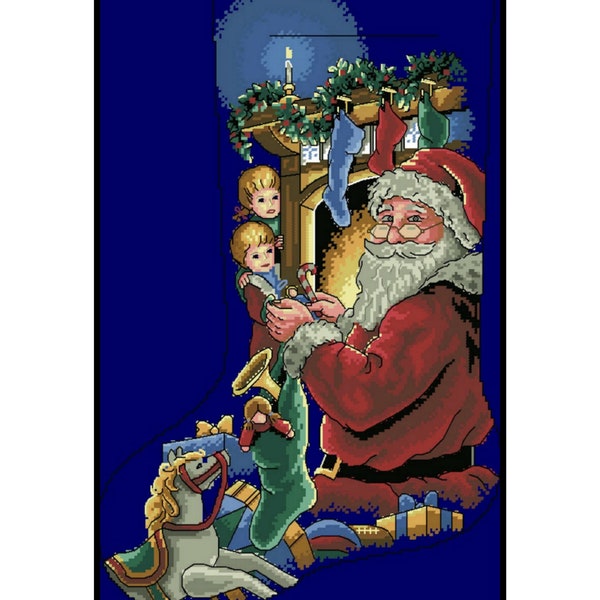 Christmas Stocking Cross Stitch Pattern - Etsy
