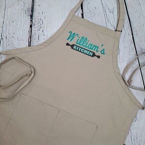 Customizable Apron Baking Apron Embroidered Apron With Customized ...