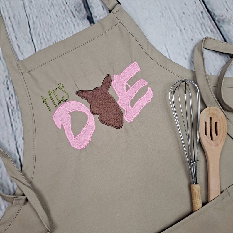 Matching Aprons His and Her Buck Couples Apron With Pockets - Etsy
