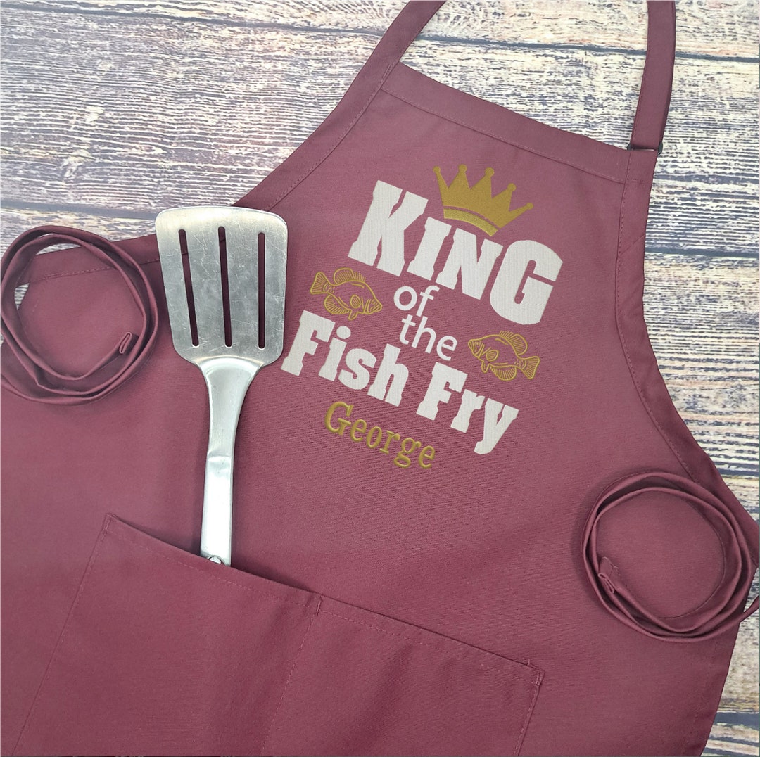 Dad Apron Fathers Day Kitchen Apron Great Fish Fry Gift for Him - Etsy