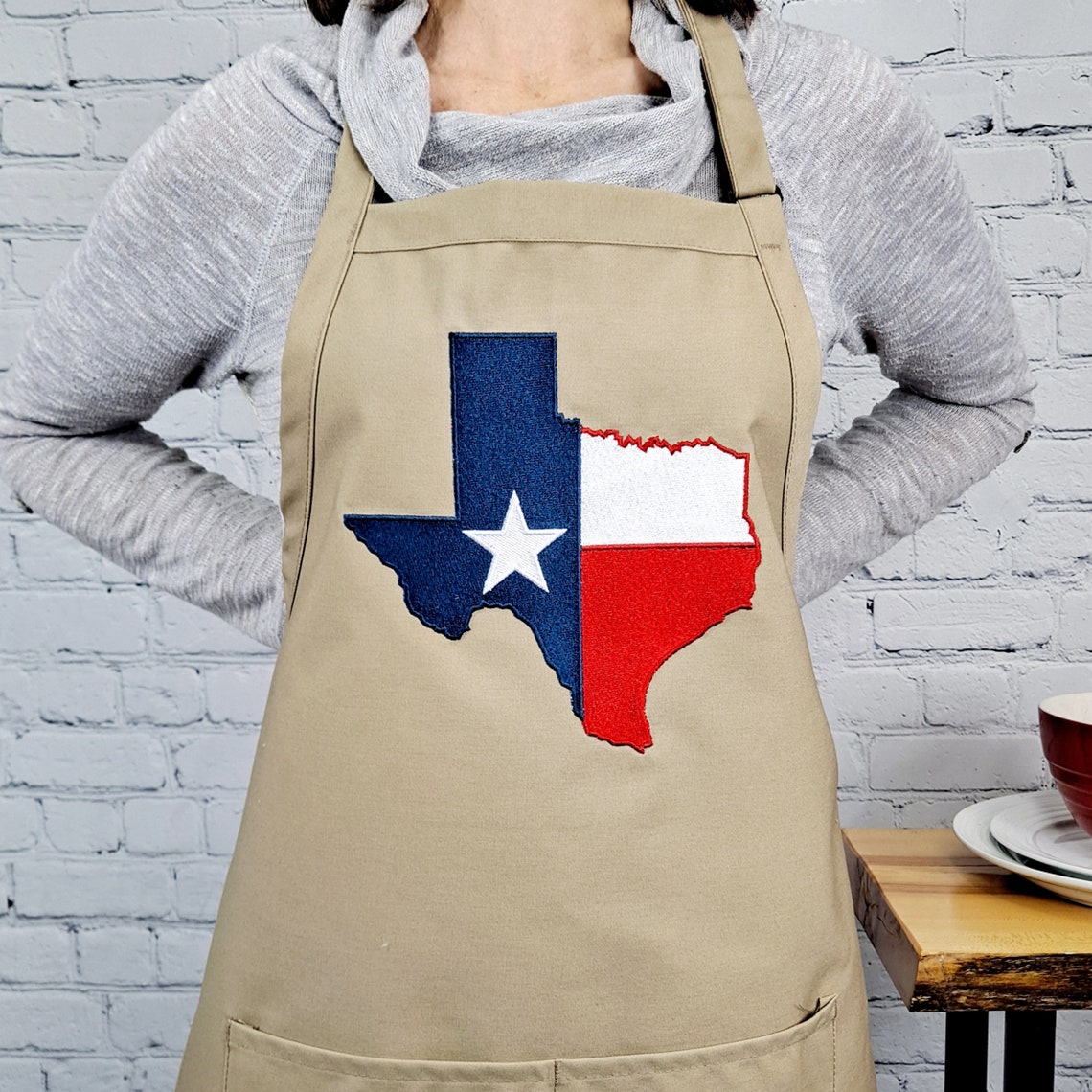 Texas State Apron Kitchen and Grilling Gift Great Moving Gift - Etsy