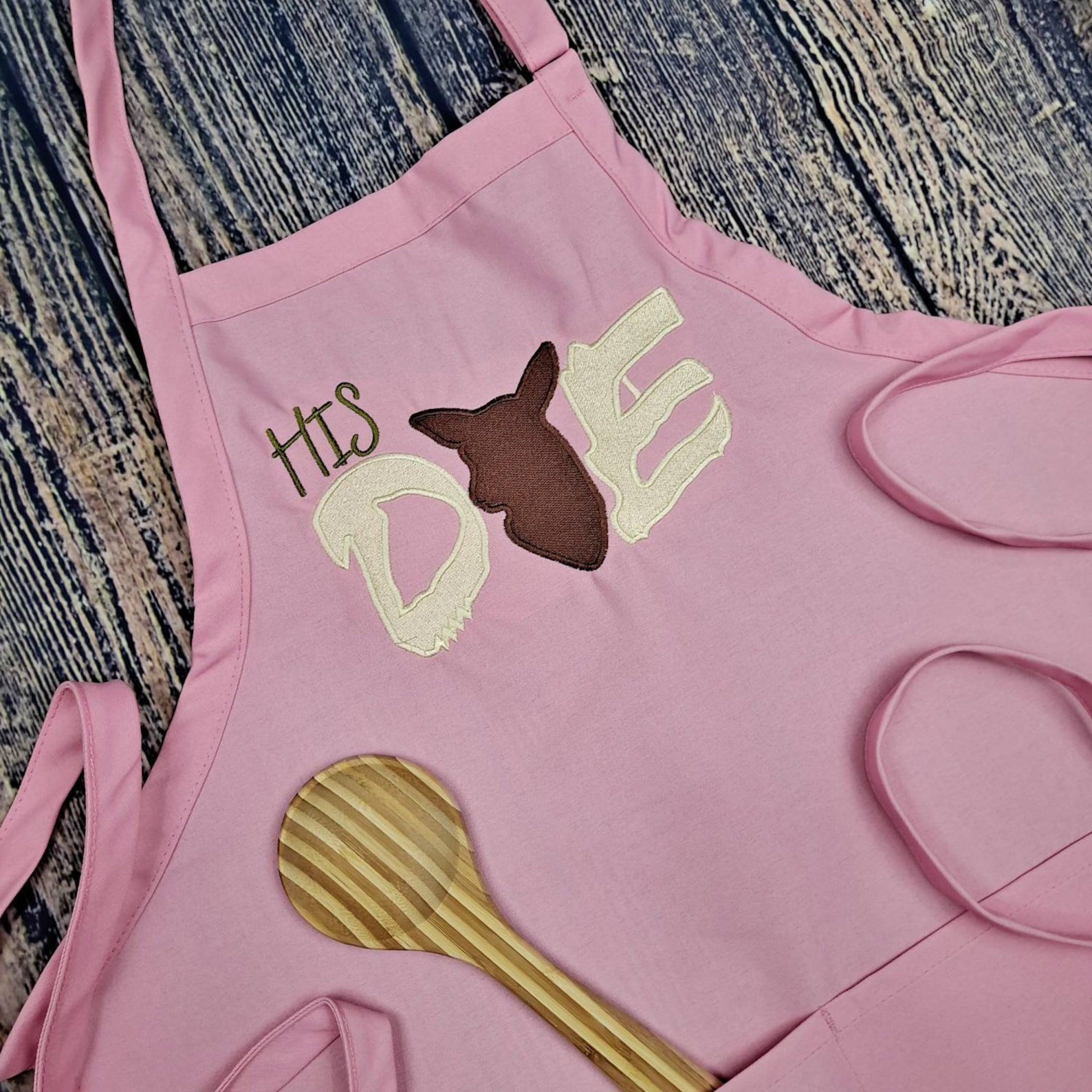 Matching Aprons His and Her Buck Couples Apron With Pockets - Etsy