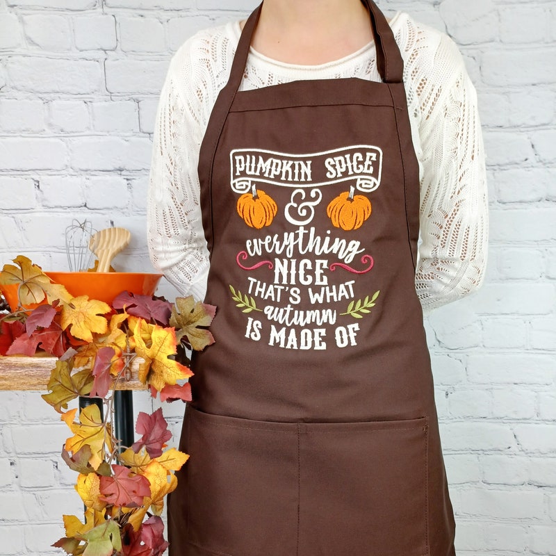 Fall Apron - Etsy